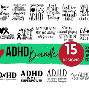 ADHD Aware Svg ADHD Awareness Adhd Svg File ADHD Cut File - Etsy
