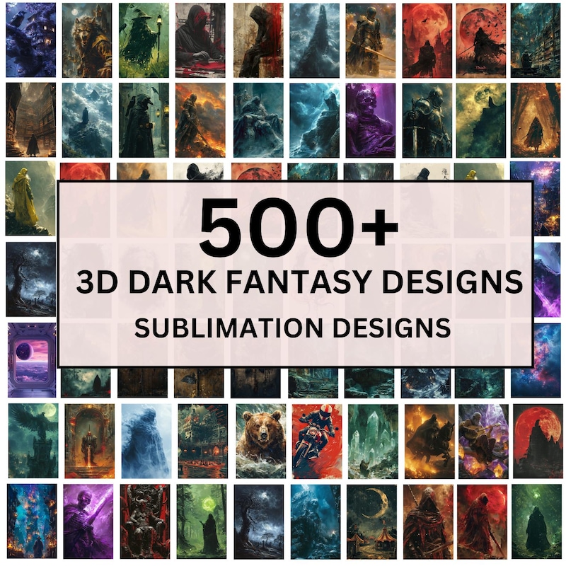 Fantasy Poster Template - Etsy UK