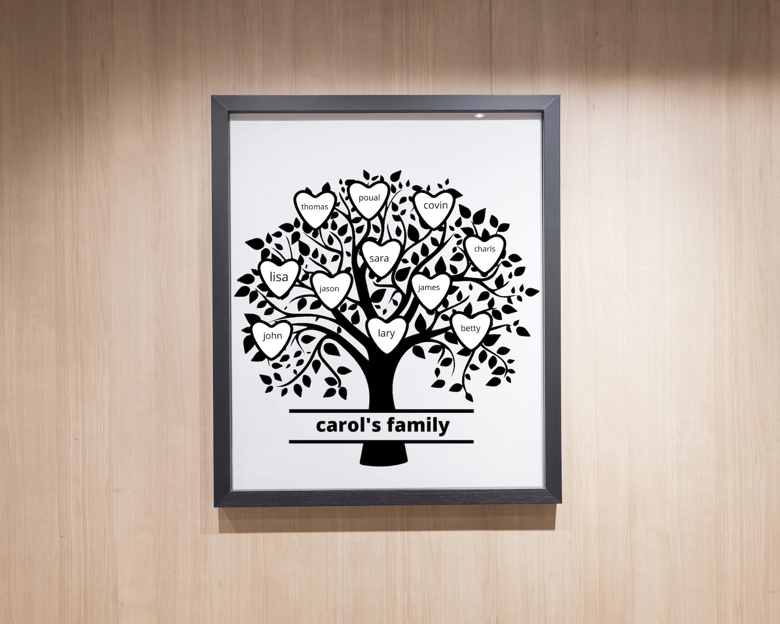 Family Tree 11 Member Svg, Family Reunion Svg, Custom Family Tree Svg ...
