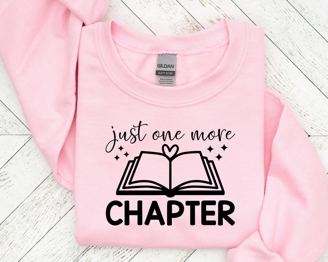 Just One More Chapter Svg, Book Lover Svg, Reading Svg Bundle, Book ...