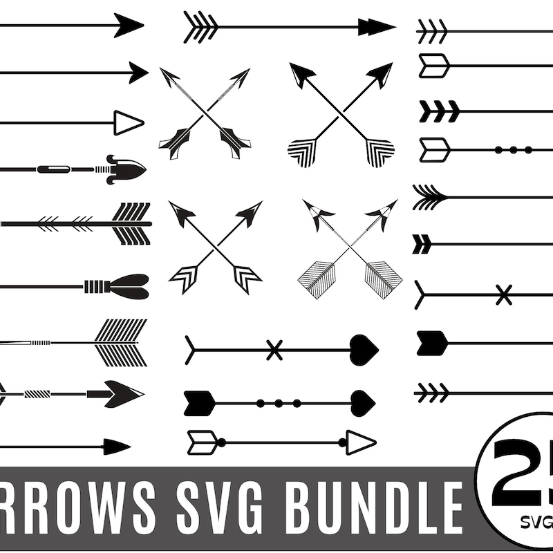 Arrow Clip Art - Etsy