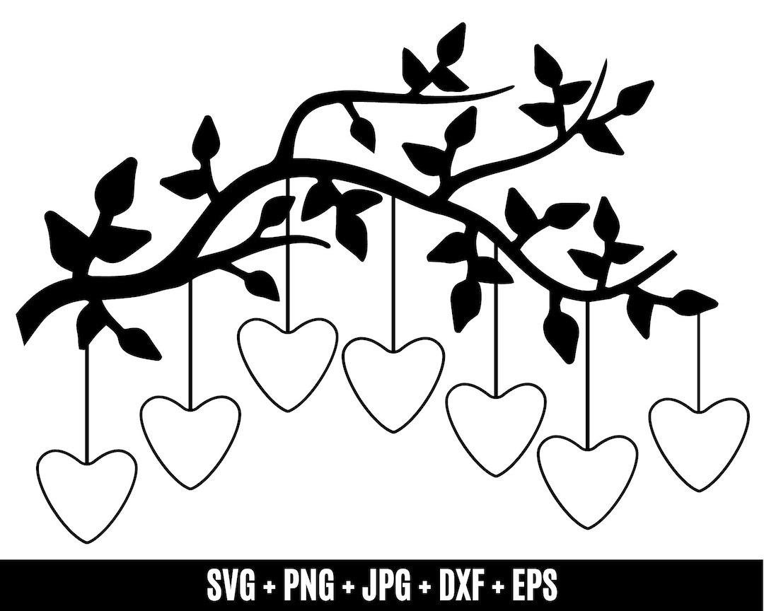 Family Tree Svg 7 Members, Family Branch Svg, Tree Monogram Svg, Family ...
