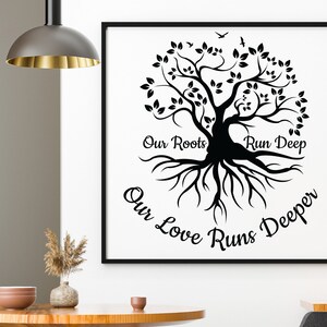 Our Roots Run Deep Shirt Design SVG Family Reunion Tree SVG Custom With ...