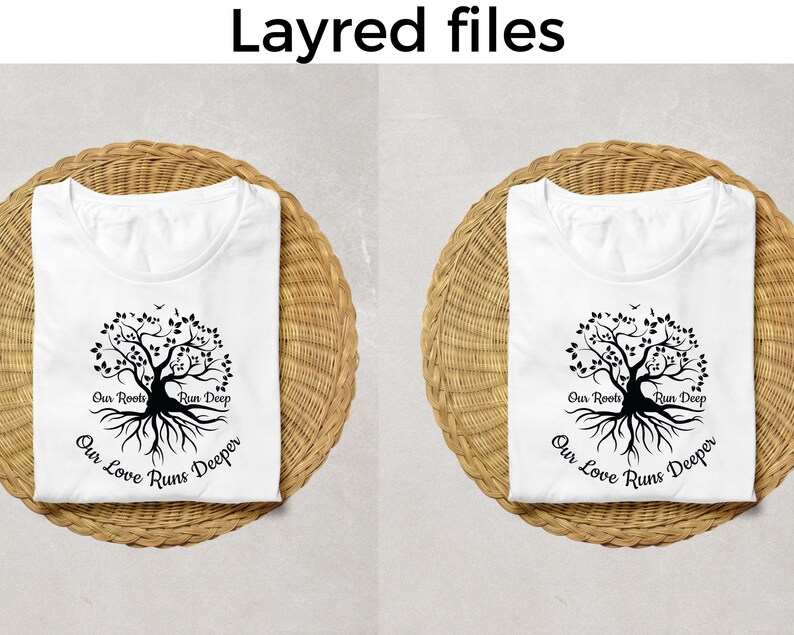 Our Roots Run Deep Shirt Design SVG Family Reunion Tree SVG - Etsy