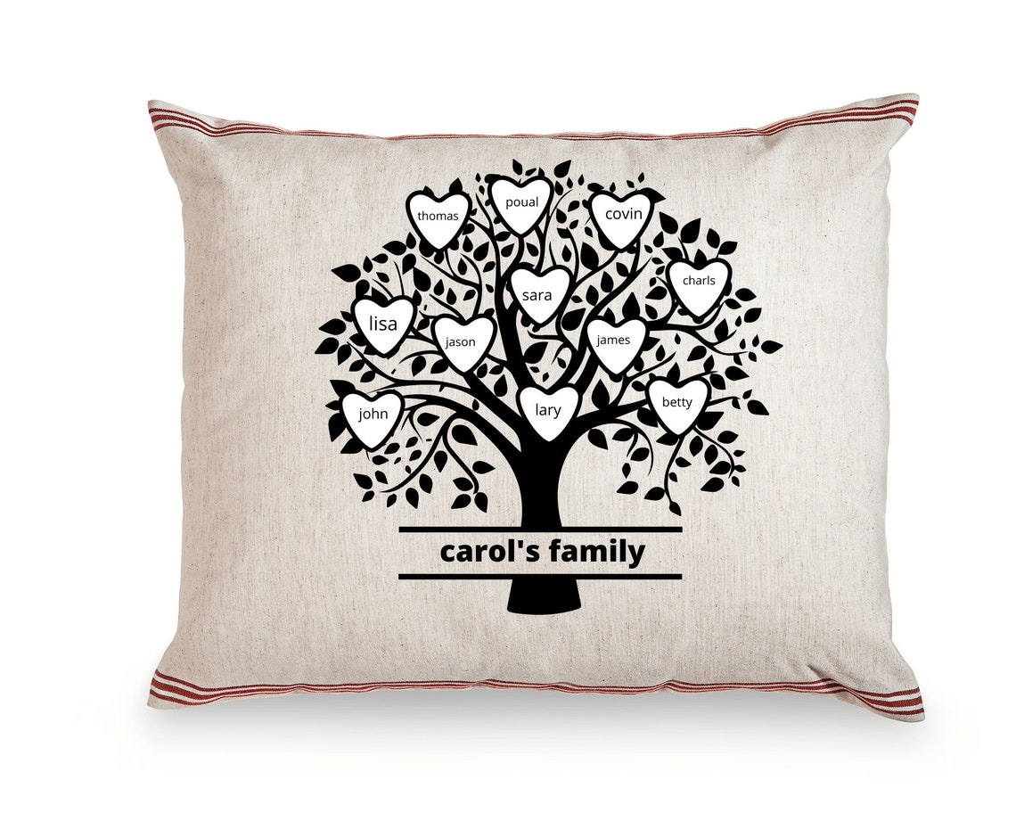 Family Tree 11 Member Svg Family Reunion Svg Custom Family | Etsy
