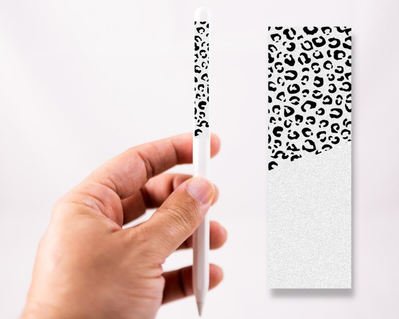 Black Leopard Pen Wraps Svg Pen Wrap Svg Cheetah Pen Wrap - Etsy