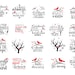 Mega Family Tree Bundle, 1-30 Members Family SVG, Family Tree Branch ...