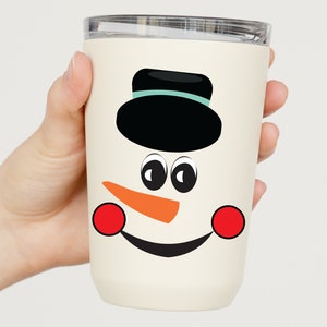 Snowman Faces SVG, Christmas Svg, Snowman Bundle Svg, Snowman Vector ...