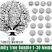 Mega Family Tree With Branches Svg Bundle, Celtic Tree Svg, Split Tree ...