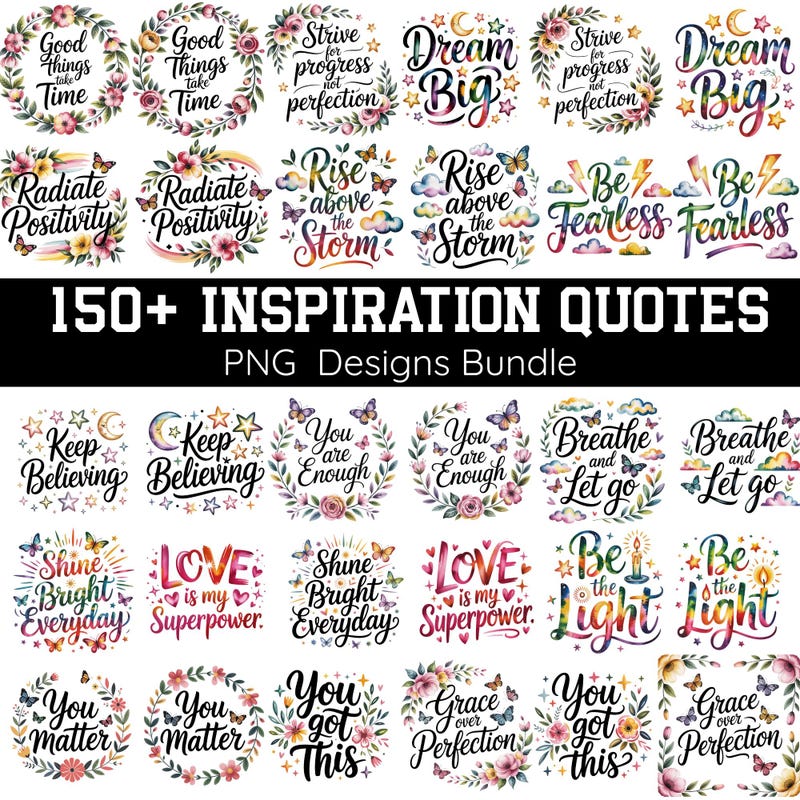 Quote of Affirmation Png - Etsy