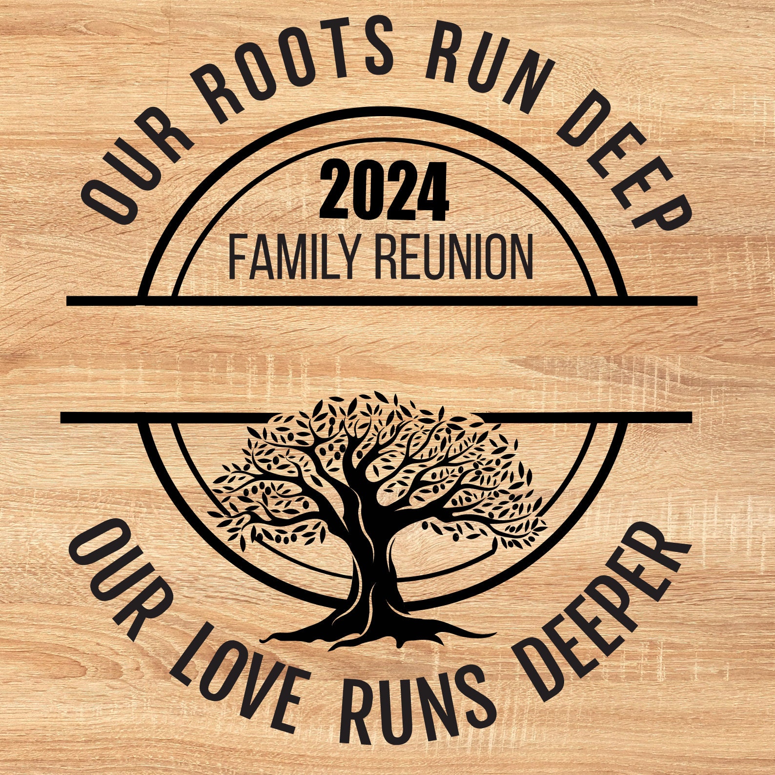Our Roots Run Deep Shirt Design SVG Family Reunion Tree SVG Custom With ...