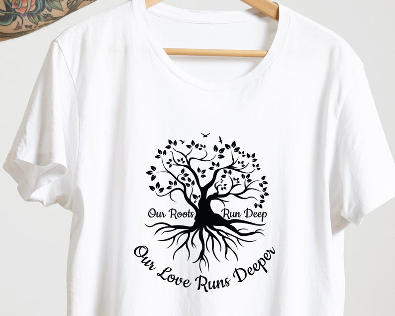 Our Roots Run Deep Shirt Design SVG Family Reunion Tree SVG - Etsy