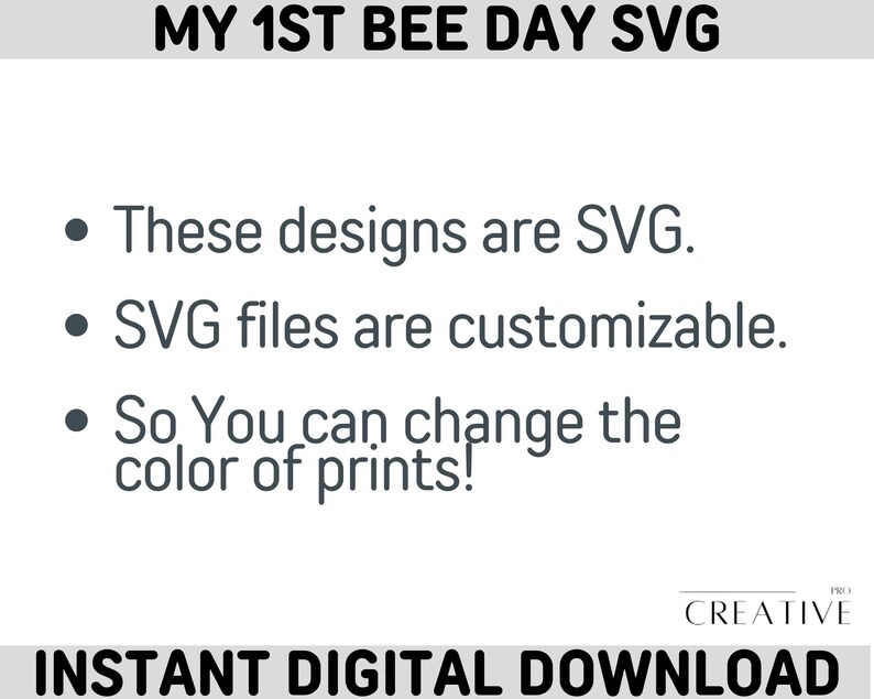 Bee First Birthday Svg First Bee Day Svg Bee Svg Bundle - Etsy
