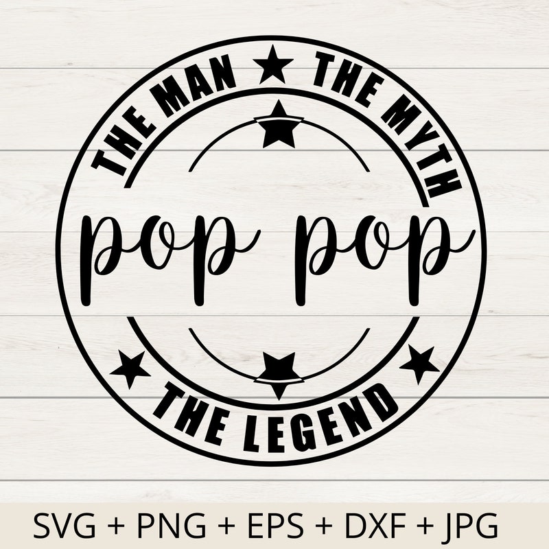 Pops Svg - Etsy