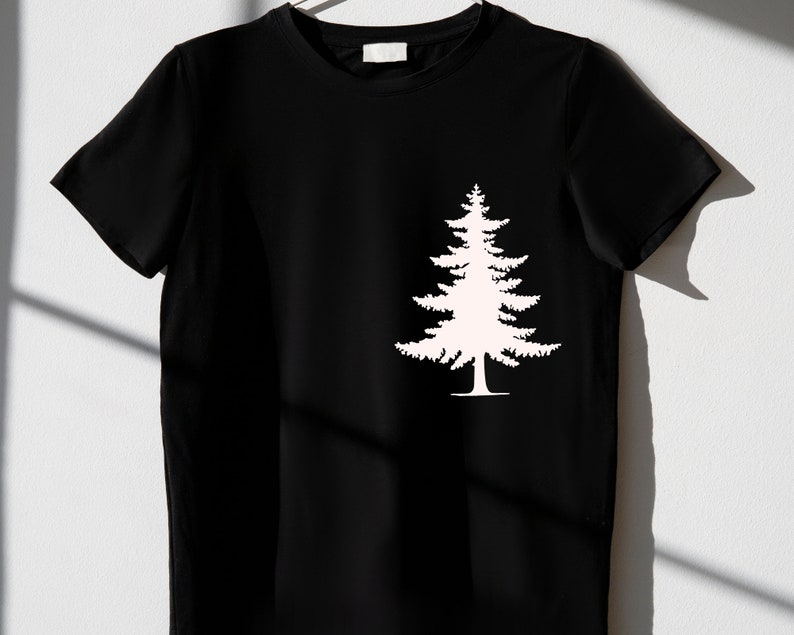 10 Pine Tree Svg Forest Outdoor Tree Vector Svg Wide - Etsy