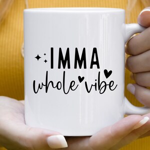 Imma Whole Vibe Svg, Positive Quote Svg, Self Love Svg, Motivation ...