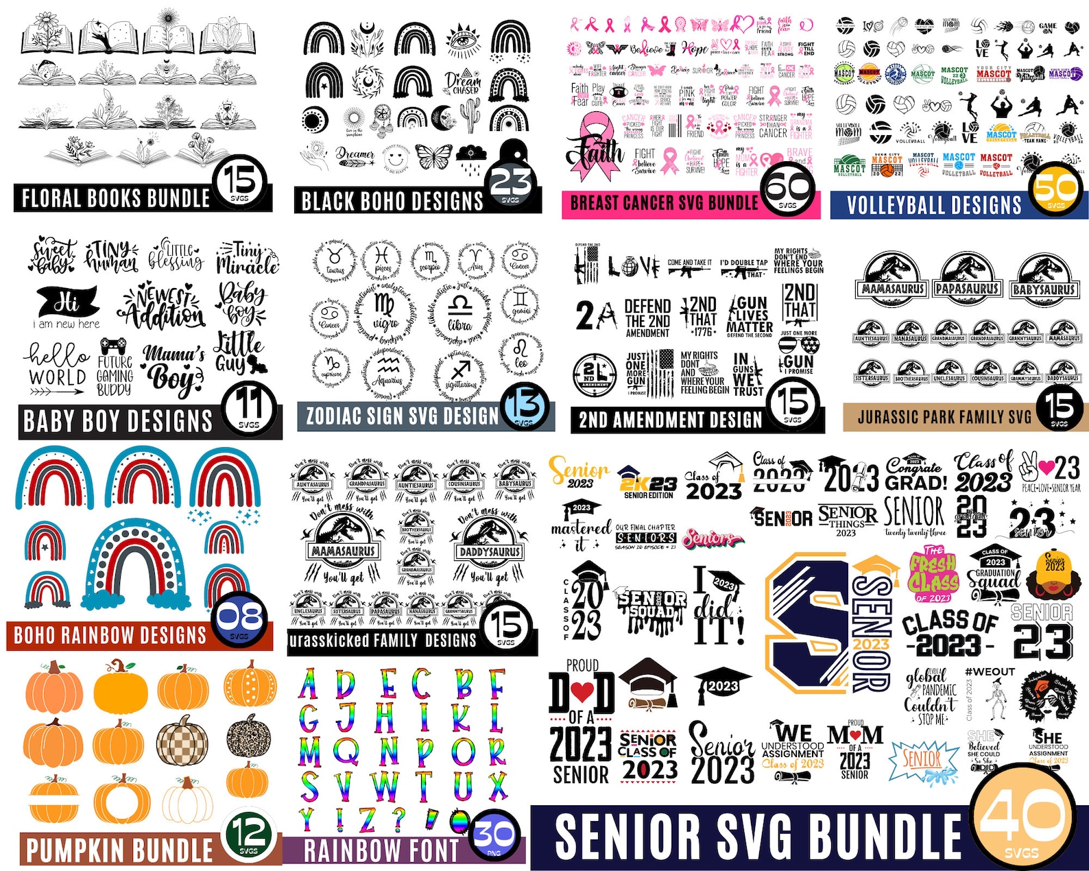 Whole Shop SVG, Mega SVG Bundle, Over 700+ Designs, Bundle Svg, All ...