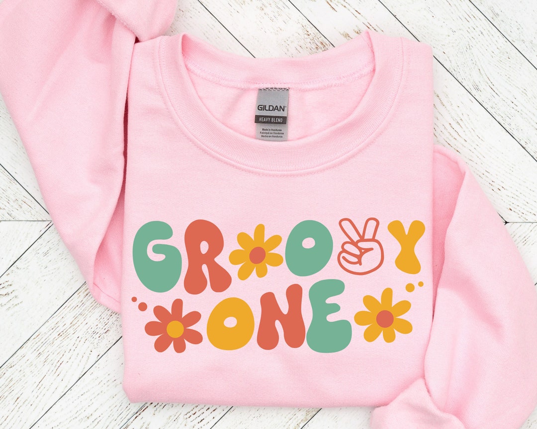 Groovy One Svg, Groovy 1st Birthday Svg, Groovy One, Groovy Birthday ...