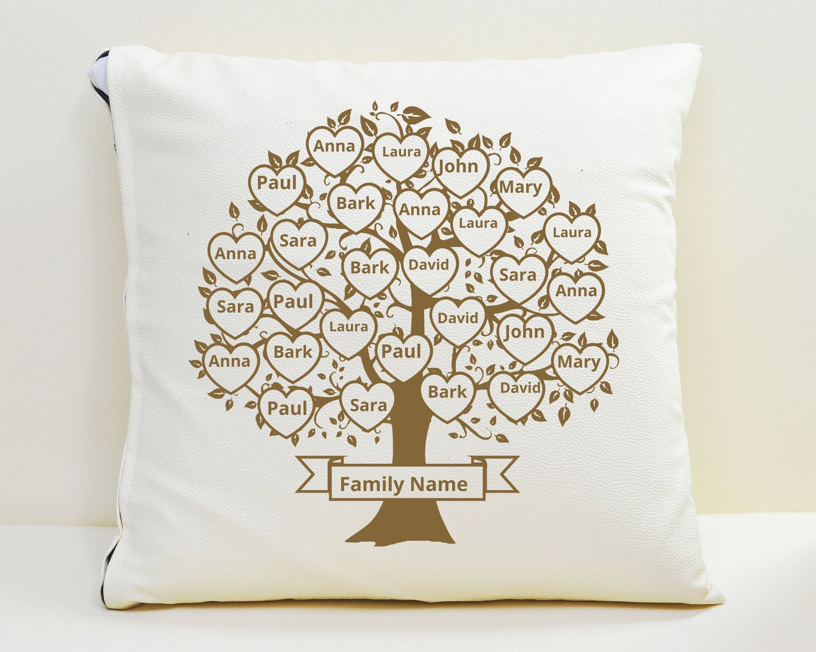 Family Tree Svg 28 Members Tree Split Monogram Family Heart | Etsy