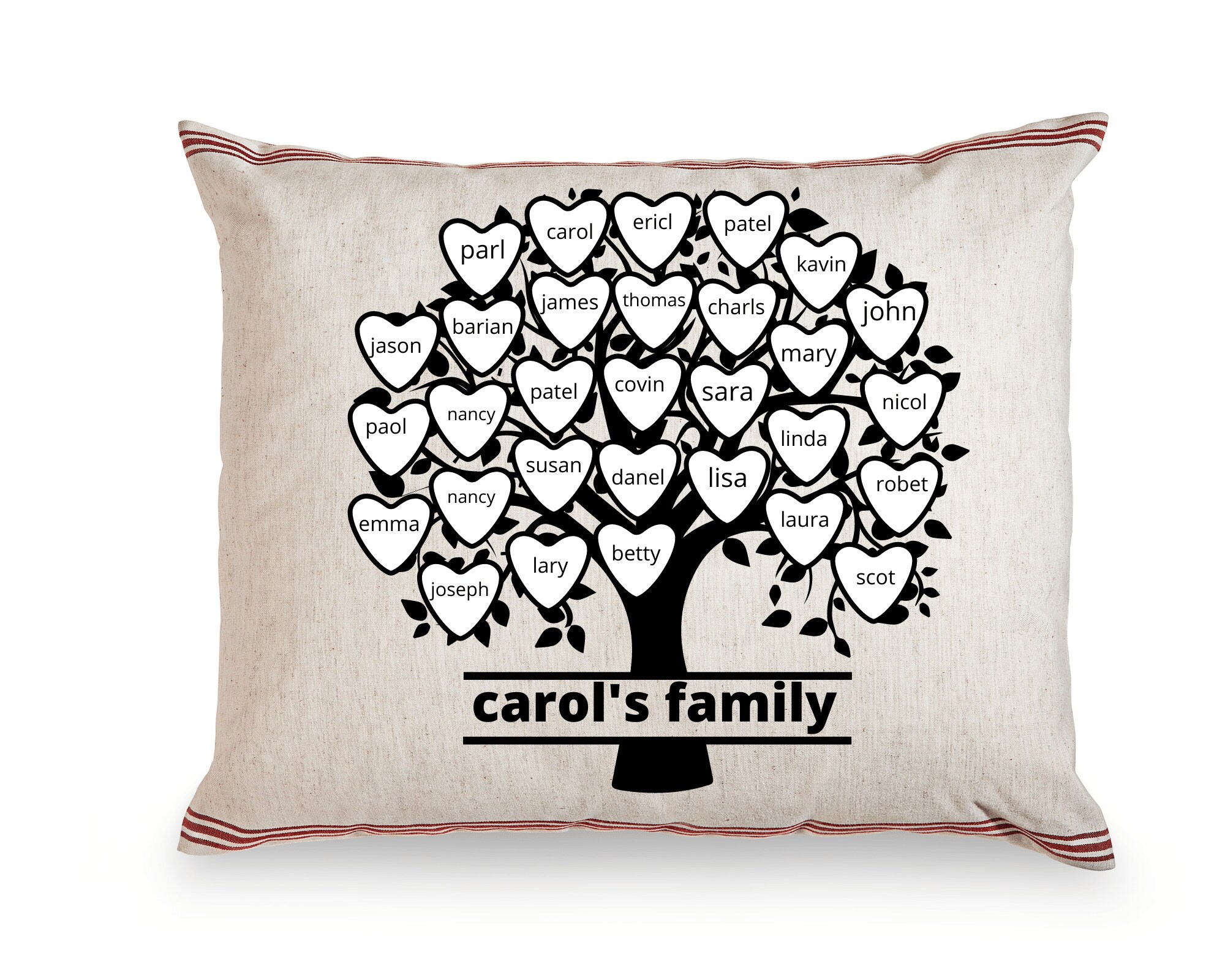 Family Tree Svg 30 Members Family Reunion Svg Custom Family | Etsy