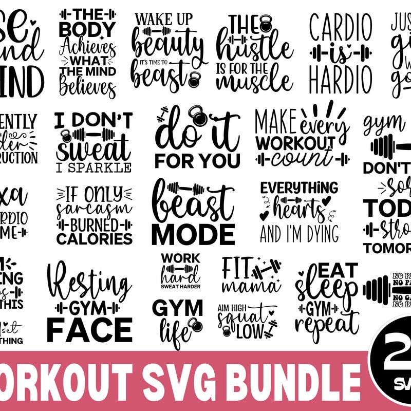 Gym Decals Women - Etsy
