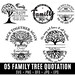 Mega Family Tree Bundle Svg, Family Tree Svg, Family Tree With ...