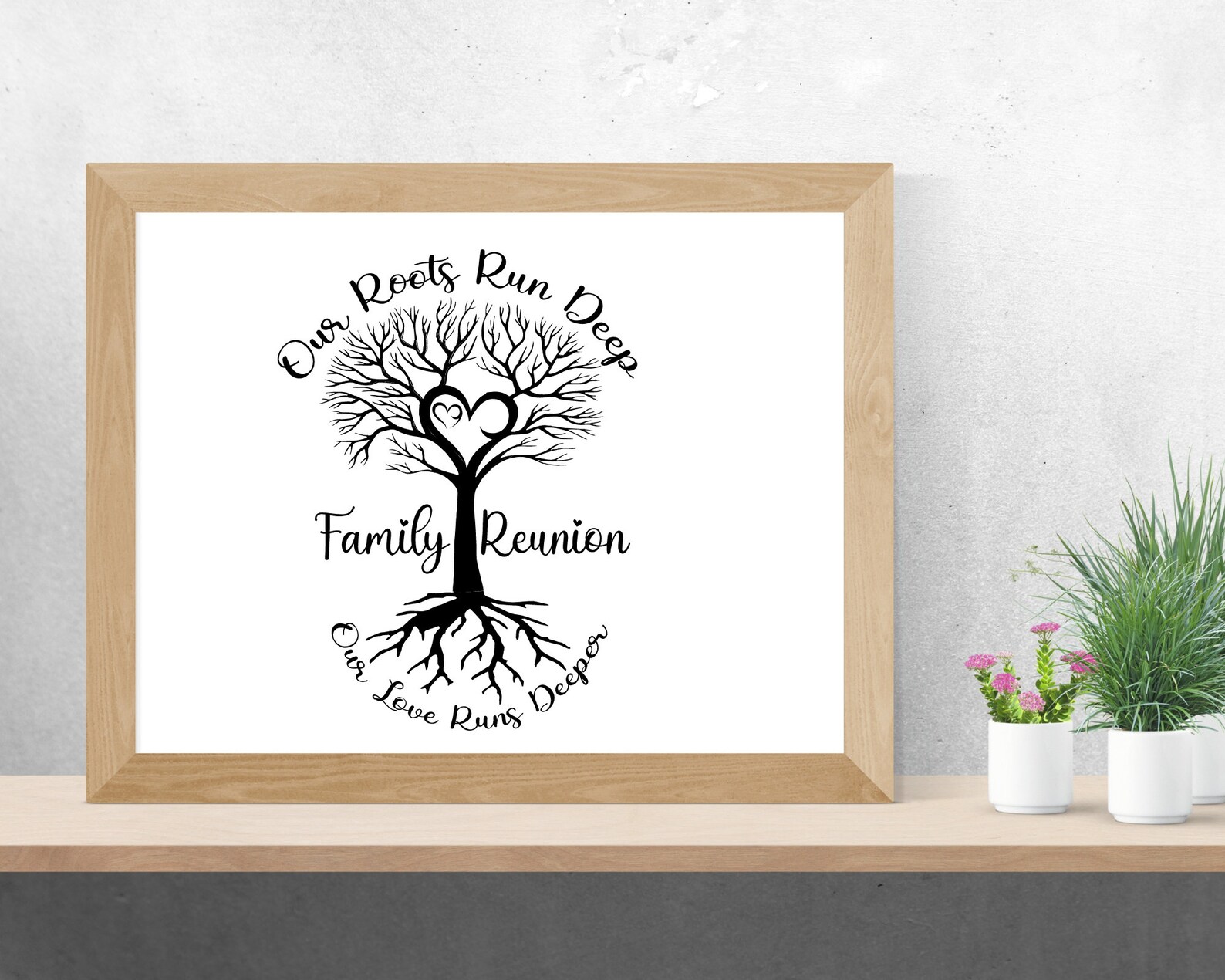 Family Reunion Our Roots Run Deep, Family Tree Svg, Family Reunion Svg ...