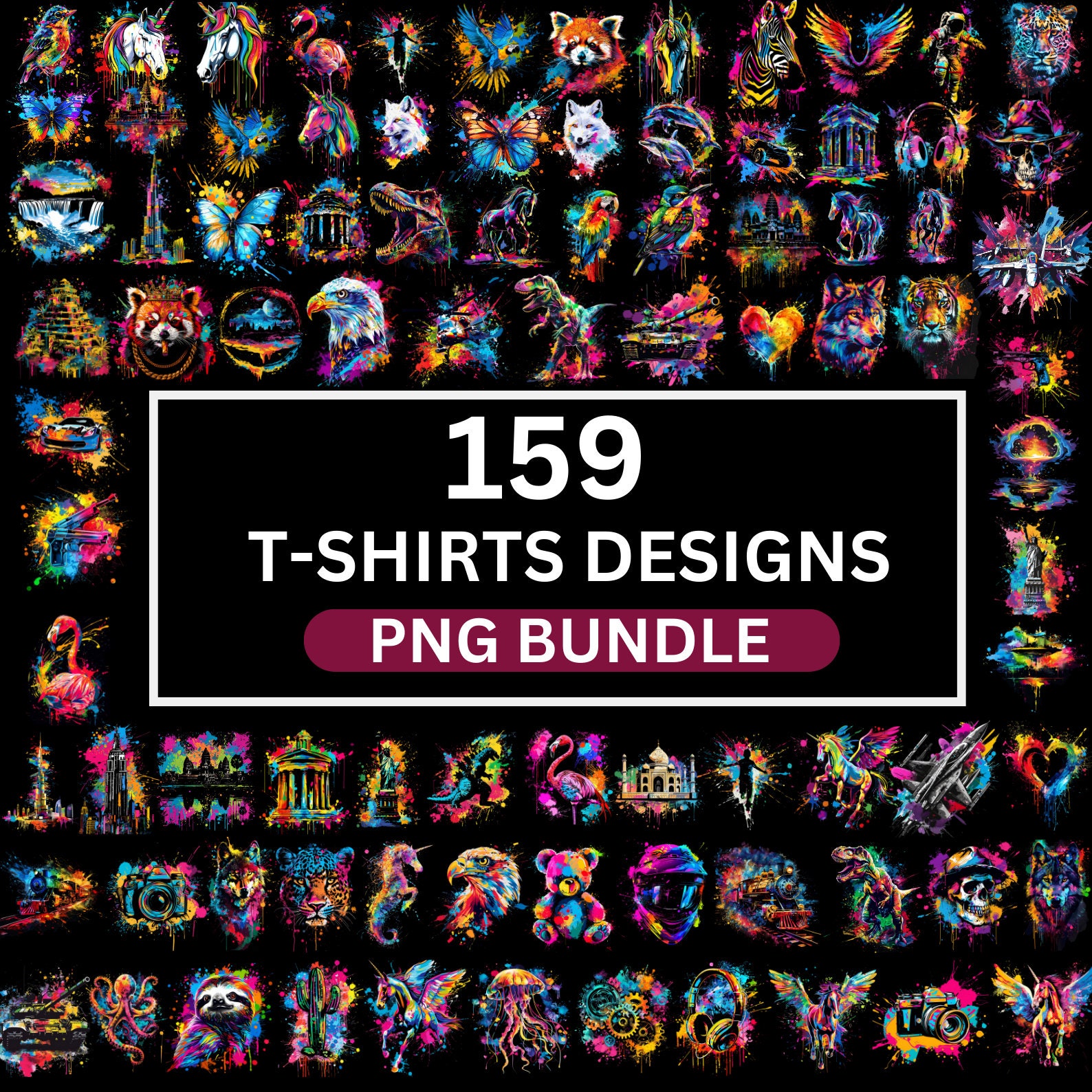 159 T-shirt Bundle Designs, T-shirt Graphic Designs, T-shirt ...