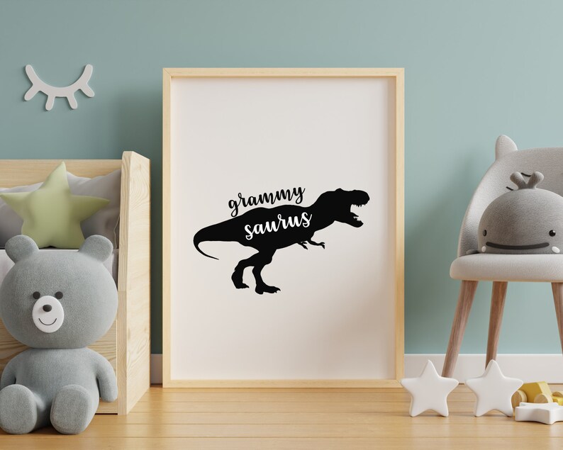 Grammy Saurus Svg Dinosaur Family Svg Family Saurus Svg - Etsy