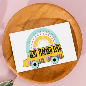 Boho Rainbow Teacher Svg, Teacher Life Svg, Kindergarten Svg, Teacher ...