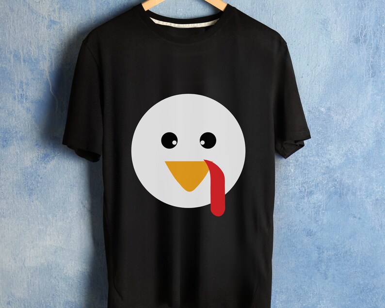 Turkeyface Svg Bundle Turkey Face Svg Cute Turkey Svgturkey - Etsy