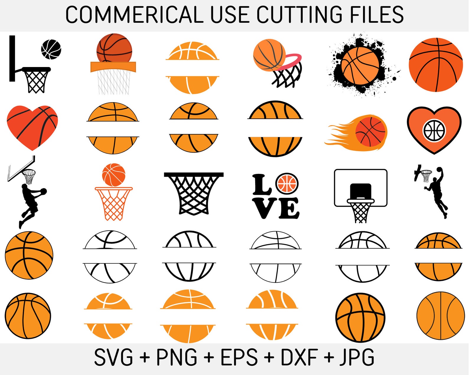 Basketball SVG Basketball SVG for Cricut Basketball Svg - Etsy