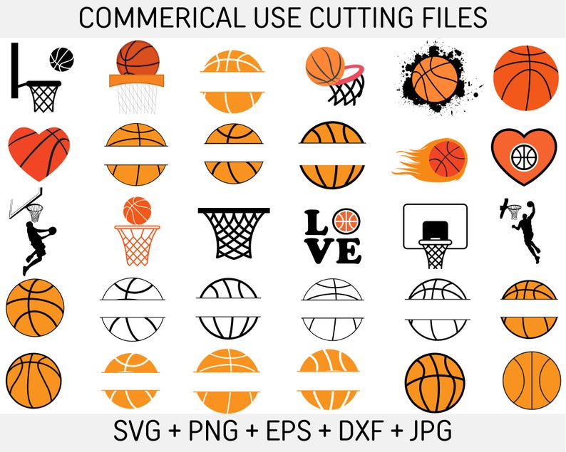 Basketball SVG Basketball SVG for Cricut Basketball Svg - Etsy