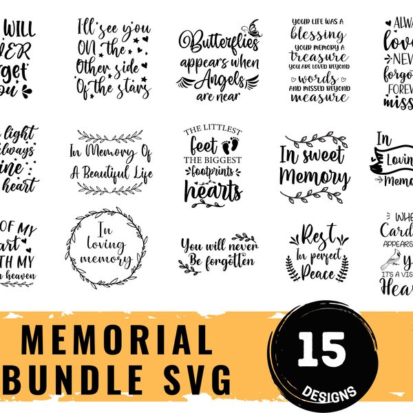 Dad Memorial Svg - Etsy
