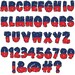 Juneteenth Alphabet Bundle Png, Juneteenth Doodle Letters, Western ...