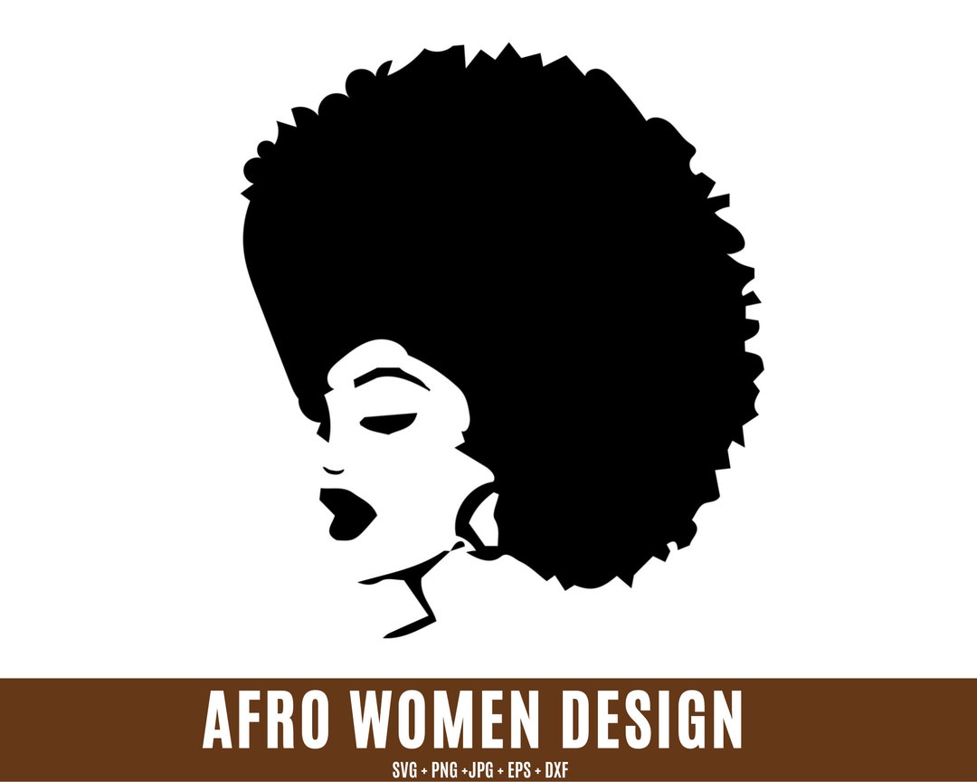 Afro Black Queen Svg Afro Woman Svg Bundleafro Lady Svgafro Etsy Ireland
