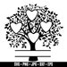 Family Tree Svg 4 Membesrs, Tree of Life Svg, Family Reunion Svg ...