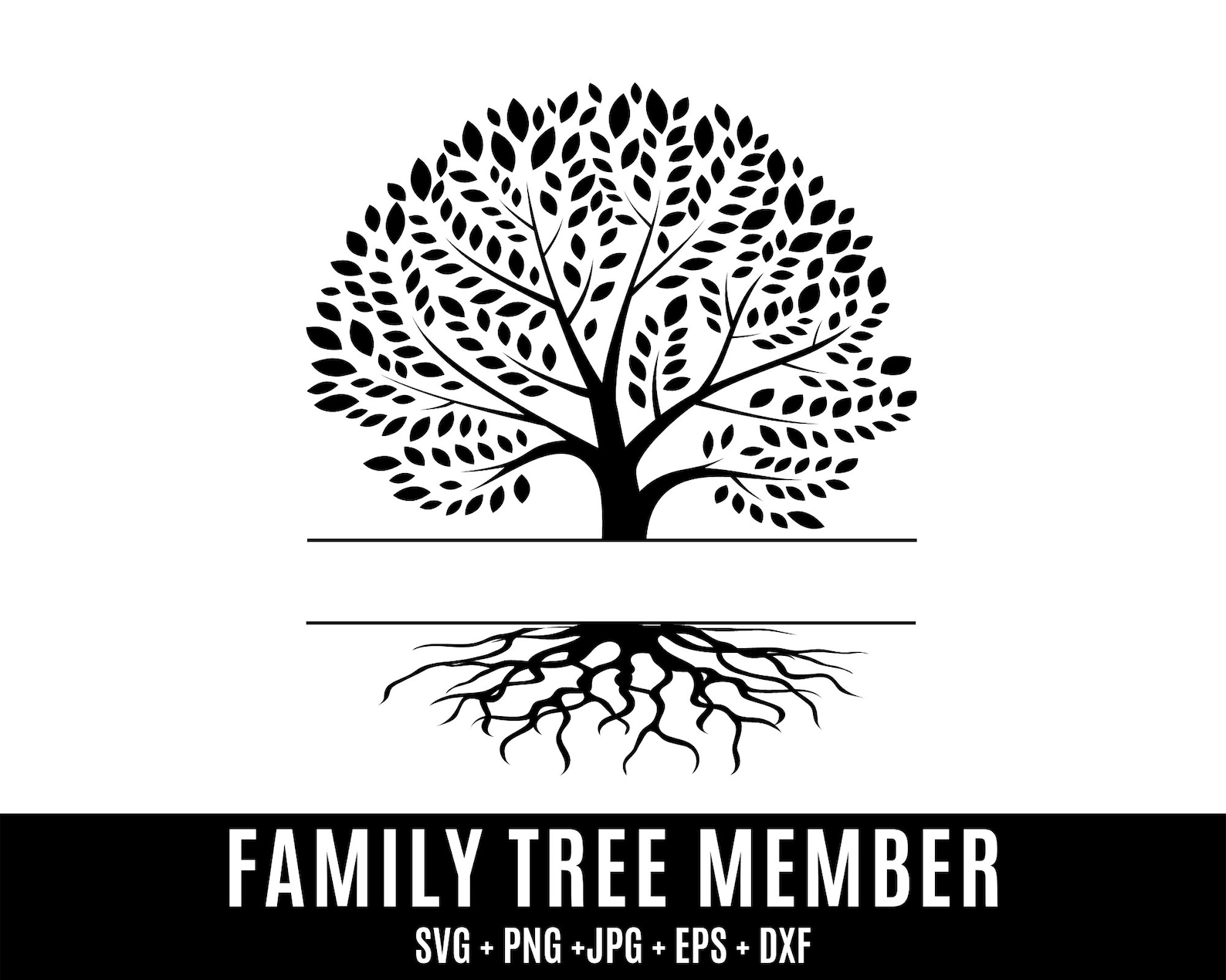 Family Tree Svg Members Family Reunion Svg Family Tree Png - Etsy