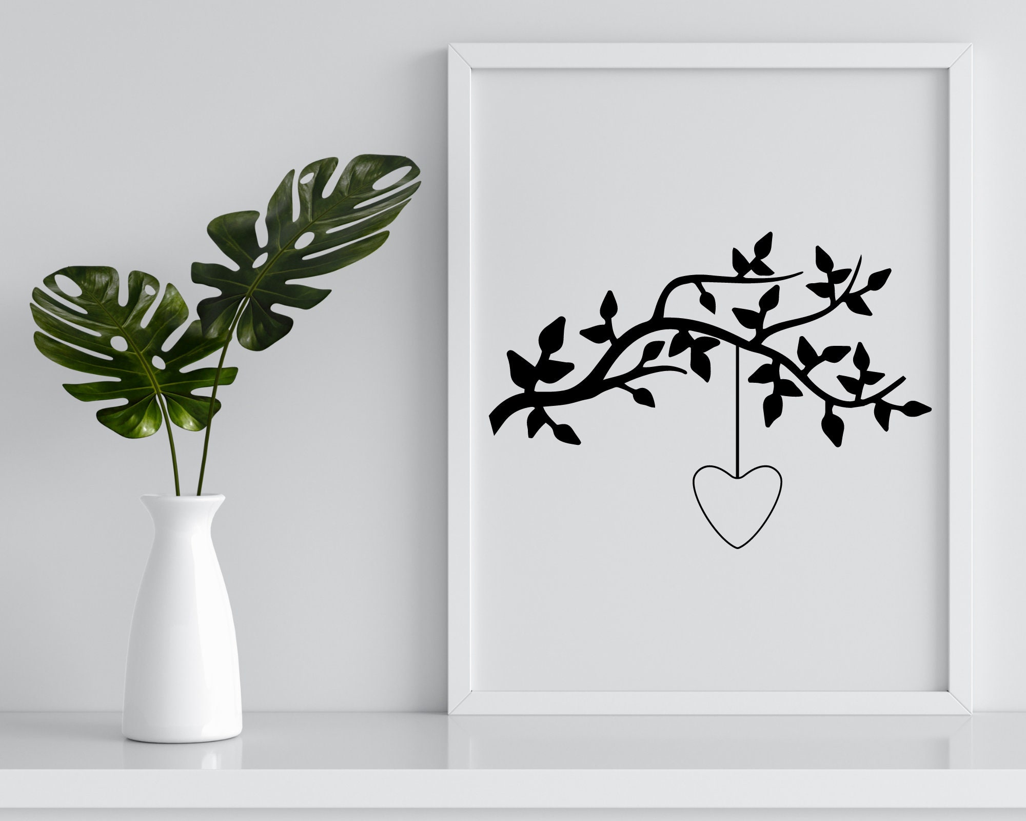 Family Tree Svg 1 Member Family Branch Svg Tree Monogram - Etsy