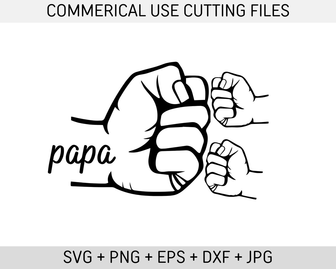 Personalized Father's Day Fist Bump Baby Toddler Kid Dad - Etsy