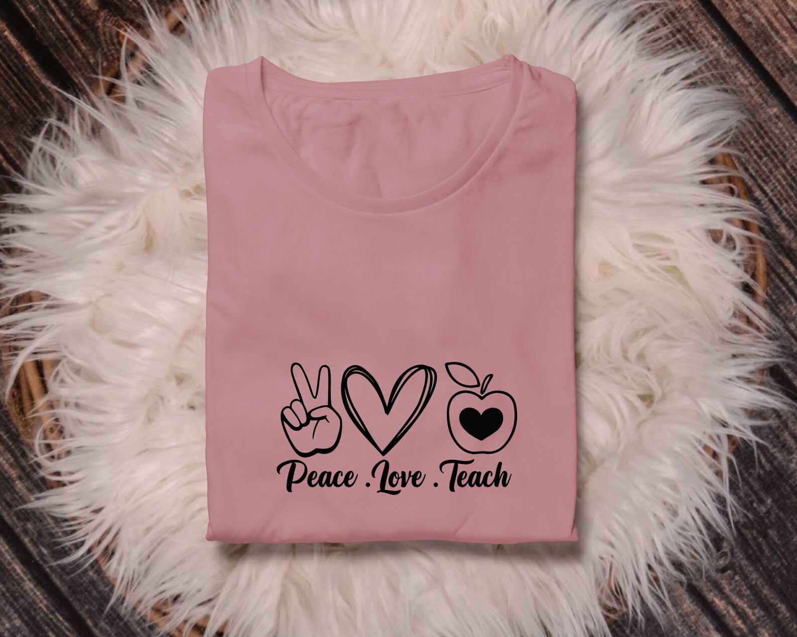 Peace Love Teach Svg Peace Love SVG Teacher Svg Teaching - Etsy
