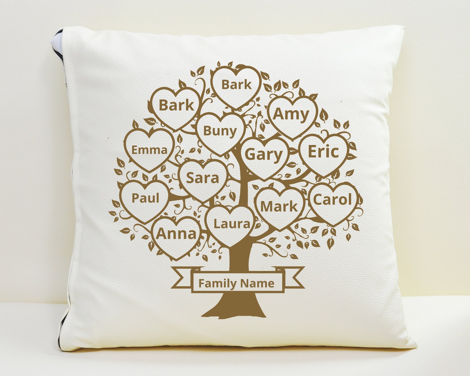 Family Tree Svg 13 Members, Family Heart Tree Svg, Family Reunion Svg ...