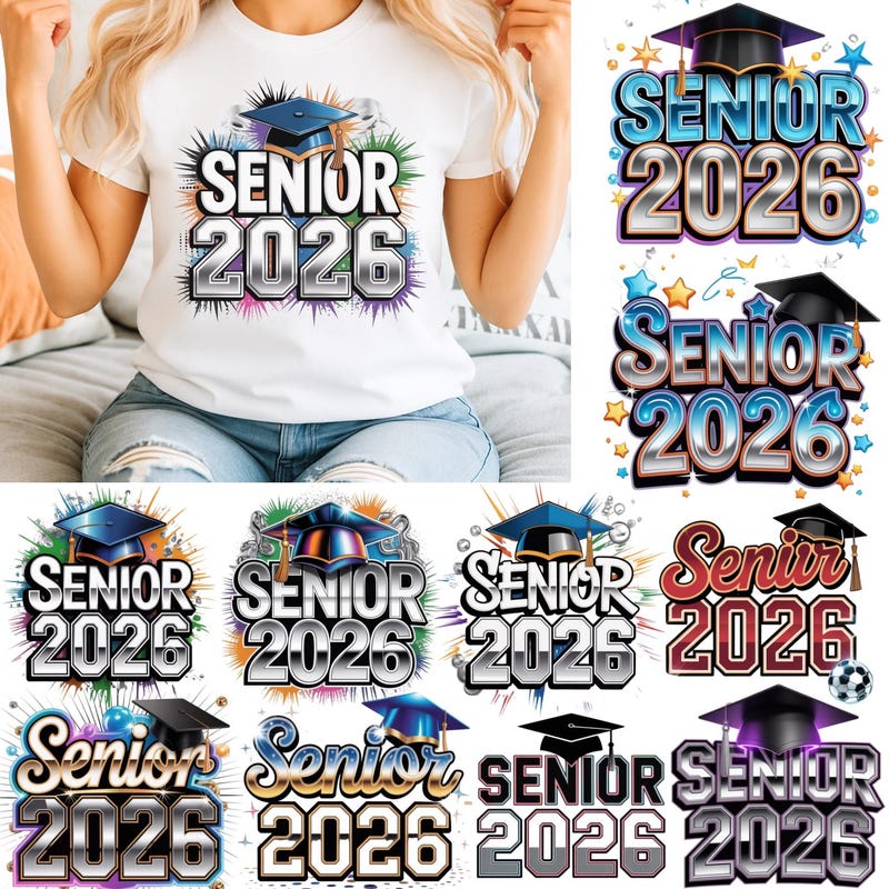 Class of 2026 Logo Designs - Etsy