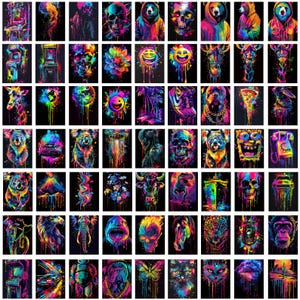 500+ Neon T Shirts Designs Bundle, Colorful and Stylish Tshirt Design T ...
