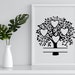 Family Tree Svg 4 Membesrs, Tree of Life Svg, Family Reunion Svg ...