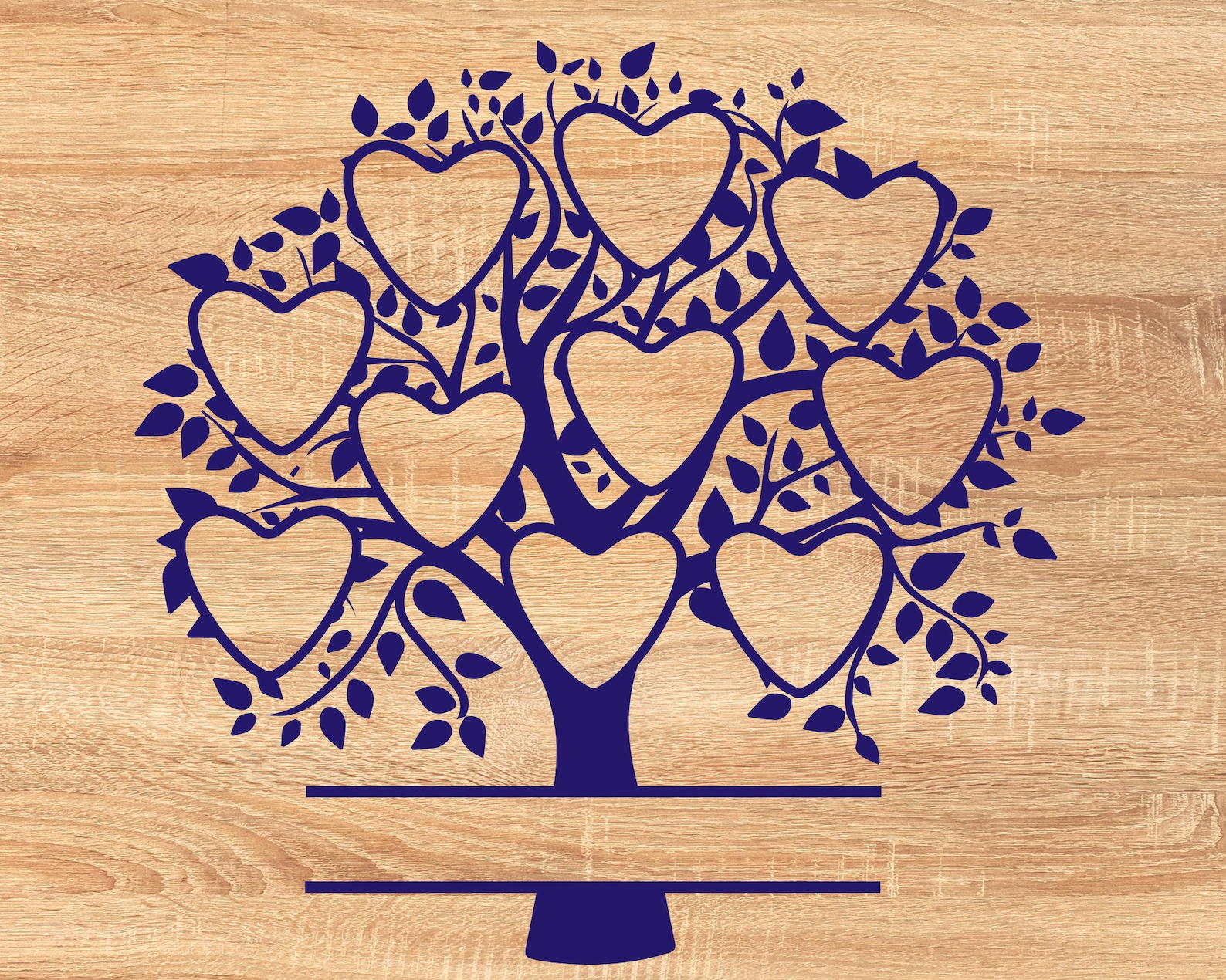 Family Tree Svg 10 Members, Tree of Life Svg, Family Reunion Svg ...