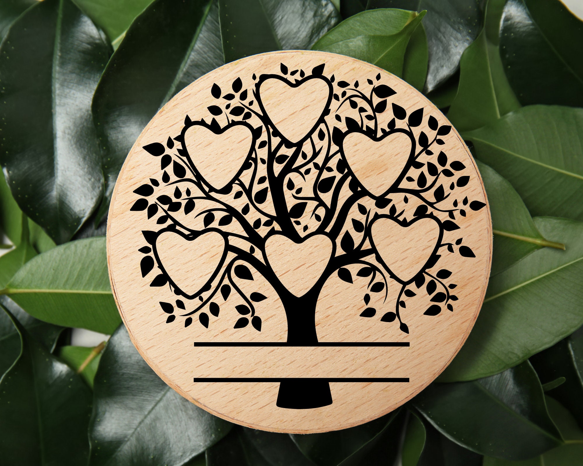 Family Tree Svg 6 Members Tree of Life Svg Family Reunion - Etsy