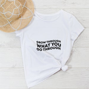 Boho Svg Grow Through What You Go Through SVG Boho Moon Svg - Etsy