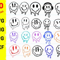 Take It Easy Smiley SVG - Etsy