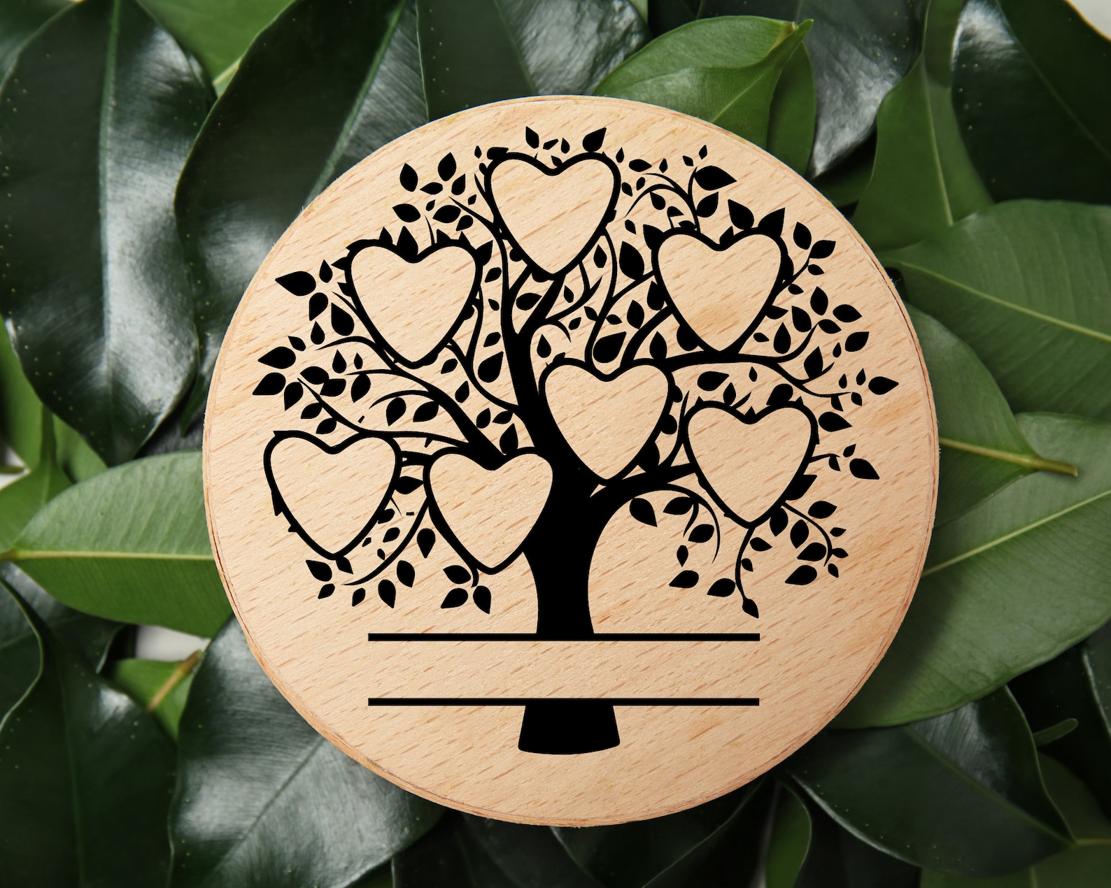 Family Tree Svg 7 Members, Tree of Life Svg, Family Reunion Svg, Family ...